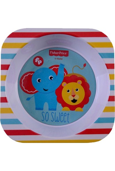 Fisher-Price Fısher-Prıce Çizgili Mama Kasesi