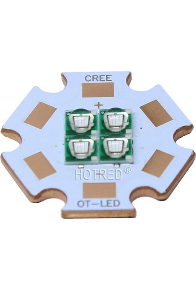 Profisher Uv 20W 365NM Epistar 3535 120° LED Diyot 20MM Bakır Board Profisher Uv 20W 365NM Epistar 3535 120° LED Diyot 20MM Bakır Board