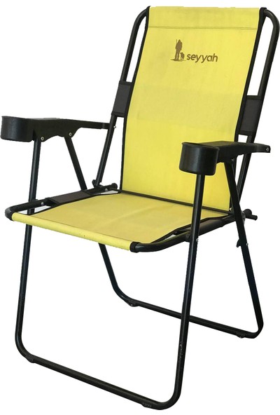 Kamp Sandalyesi - Cift Bardaklı