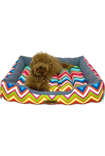 Patimio Dilimleri Kedi ve Köpek Yatağı 60X50(KÜÇÜK Irk Köpek ve Kedi)