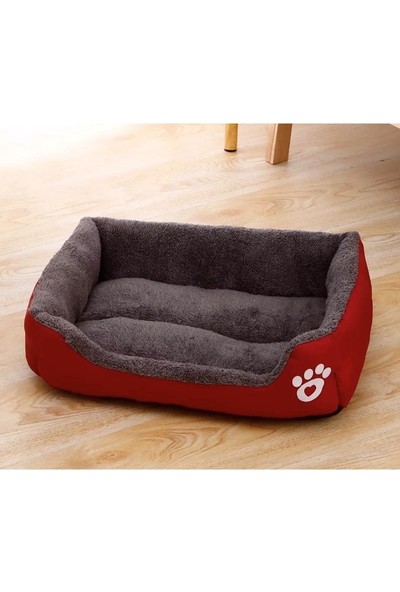 Patimio Red Paws Kedi ve Köpek Yatağı 60X50(KÜÇÜK Irk Köpek ve Kedi) Patimio Red Paws Kedi ve Köpek Yatağı 60X50(KÜÇÜK Irk Köpek ve Kedi)
