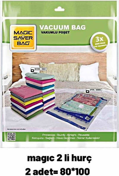 Burdan Eve Vakumlu Poşet Vakumlu Hurç 2'li Vakum Hurcu Burdan Eve Vakumlu Poşet Vakumlu Hurç 2'li Vakum Hurcu