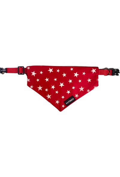Patimio Red Stars Tasma Fular Bandana Patimio Red Stars Tasma Fular Bandana