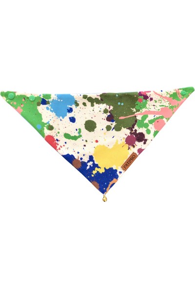 Painted Kedi ve Köpek Fular Bandana