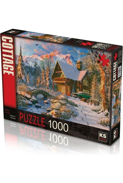 Amazeus 20503 Ks Winter Holiday 1000 Parça Puzzle Amazeus 20503 Ks Winter Holiday 1000 Parça Puzzle
