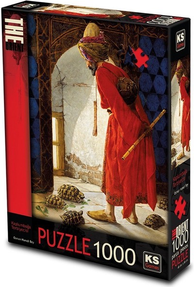 Amazeus 11087 Ks, Kaplumbağa Terbiyecisi, 1000 Parça Puzzle