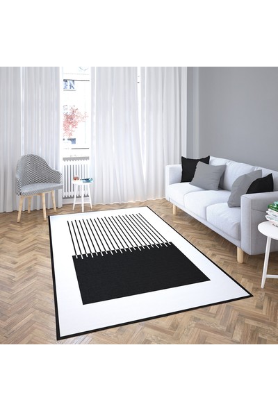 Evmila Modern Desenli Dijital Baskı Halı Evmila Modern Desenli Dijital Baskı Halı