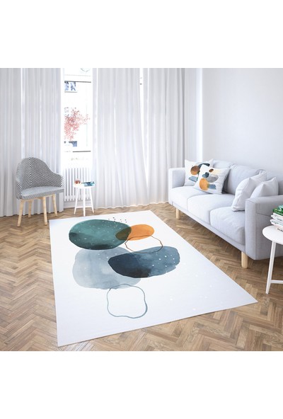 Evmila Modern Desenli Dijital Baskı Halı Evmila Modern Desenli Dijital Baskı Halı