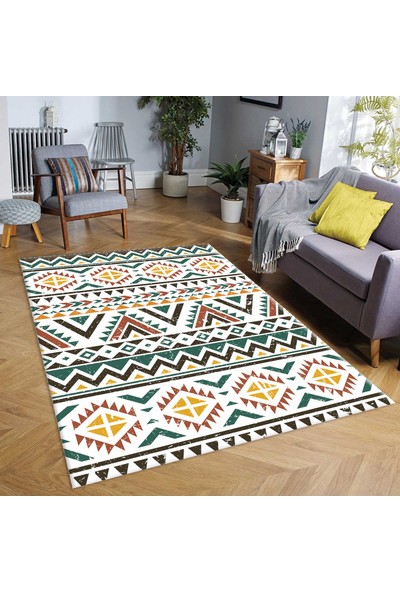 Evmila Modern Desenli Dijital Baskı Halı Evmila Modern Desenli Dijital Baskı Halı