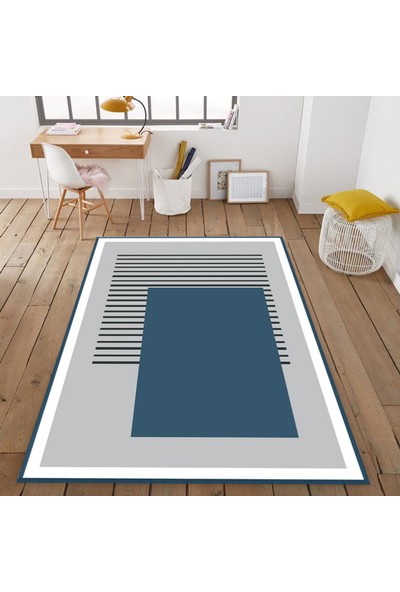 Evmila Modern Desenli Dijital Baskı Halı Evmila Modern Desenli Dijital Baskı Halı