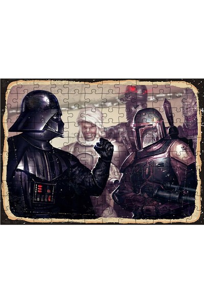 Tablomega Ahşap Mdf Puzzle Yapboz Star Wars 120 Parça 25*35 cm Tablomega Ahşap Mdf Puzzle Yapboz Star Wars 120 Parça 25*35 cm
