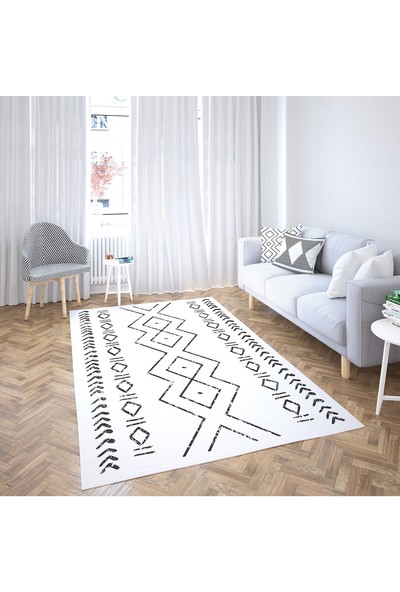 Milroma Modern Desenli Dijital Baskı Halı Milroma Modern Desenli Dijital Baskı Halı