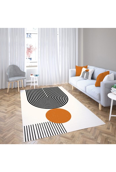 Milroma Modern Desenli Dijital Baskı Halı Milroma Modern Desenli Dijital Baskı Halı