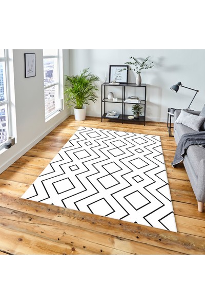 Milroma Modern Desenli Dijital Baskı Halı Milroma Modern Desenli Dijital Baskı Halı