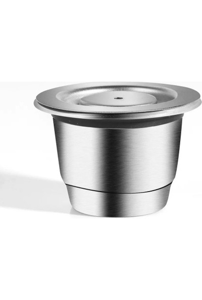 ICafilas Nespresso Paslanmaz Çelik Tekrar Doldurulabilir Kahve KAPSÜLÜ+50GR Kahve ICafilas Nespresso Paslanmaz Çelik Tekrar Doldurulabilir Kahve KAPSÜLÜ+50GR Kahve
