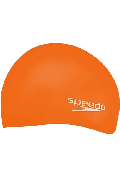 Speedo 8-70990 - Plain Moud Silikon Çocuk Yüzücü Bonesi