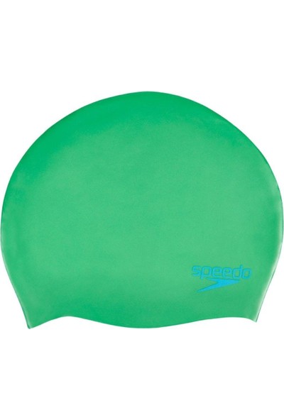 Speedo 8-70990 - Plain Moud Silikon Çocuk Yüzücü Bonesi
