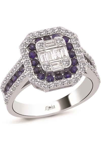 Livia 14 Ayar 0,45 Karat Pırlanta Baget Yüzük Livia 14 Ayar 0,45 Karat Pırlanta Baget Yüzük