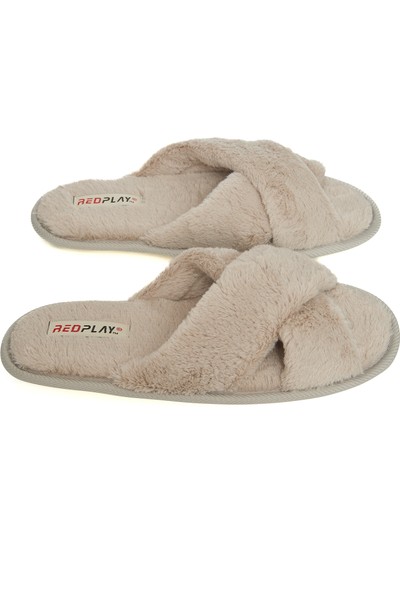 Redplay Kadın Ev Terliği Çapraz Bant Çinçila Yumuşak Kaymaz Taban Redplay Kadın Ev Terliği Çapraz Bant Çinçila Yumuşak Kaymaz Taban