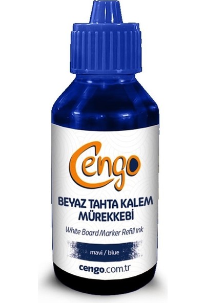 Beyaz Tahta Kalemi Mürekkebi 100 ml Mavi Beyaz Tahta Kalemi Mürekkebi 100 ml Mavi
