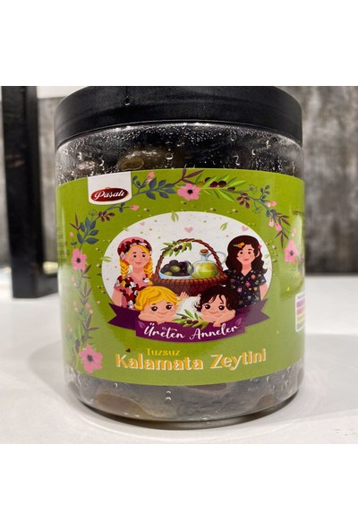 Paşalı Tuzsuz Kalamata Zeytini 500 gr