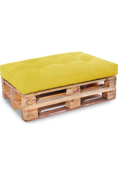 Minderim Dekoro Iç Mekan Palet Koltuk Minderi Seti (Set: 1 - Sarı) Minderim Dekoro Iç Mekan Palet Koltuk Minderi Seti (Set: 1 - Sarı)