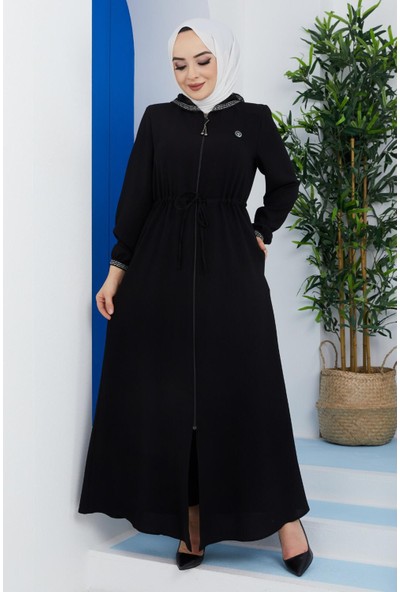 KMK Kombin Bayan-Kadın Çiçek Desenli Petek Kumaş Pardesü-Ferace KMK Kombin Bayan-Kadın Çiçek Desenli Petek Kumaş Pardesü-Ferace