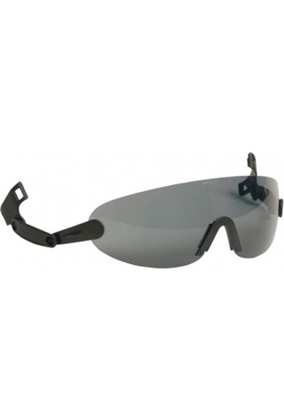 3M G3000 Baret Için 3M V6B Entegre Gri Lens Koruyucu Gözlük