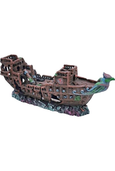 Cadia Simülasyon Gemi Enkazı Reçine El Sanatları Korsan Gemi Akvaryum Aksesuarları Için 24X6.5X9.5 cm (Yurt Dışından) Cadia Simülasyon Gemi Enkazı Reçine El Sanatları Korsan Gemi Akvaryum Aksesuarları Için 24X6.5X9.5 cm (Yurt Dışından)