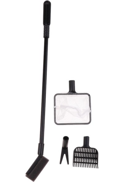 Cadia 4 In 1 Akvaryum Temizleme Araçları-Balık Tankı Temizleyici Çatal Çakıl Rake ile Setleri (Yurt Dışından)