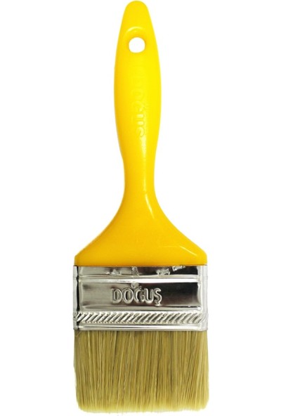 Doğuş Fırça Doğuş Plastik Saplı Kestirme Boya Fırçası No:4 Doğuş Fırça Doğuş Plastik Saplı Kestirme Boya Fırçası No:4