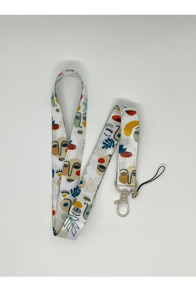 Sağlıkçı Shopping Maske Temalı Boyun Ipi