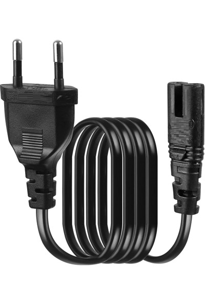 Aogo 3 mt Teyp Işıldak Fişi C7 Power Güç Kablosu 3m 2x0.75 Enerji Kablosu 2 Pinli Power Cord Aogo 3 mt Teyp Işıldak Fişi C7 Power Güç Kablosu 3m 2x0.75 Enerji Kablosu 2 Pinli Power Cord