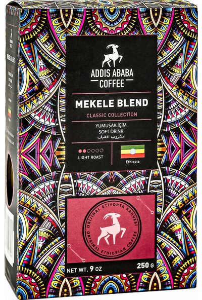 Addis Ababa Coffee Mekele Blend - 250 gr Kahve Addis Ababa Coffee Mekele Blend - 250 gr Kahve