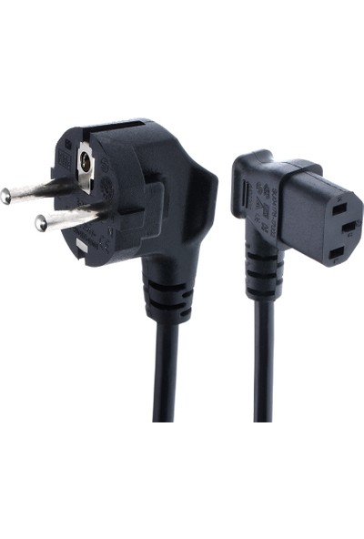 Aogo 1.8 mt L Uçlu Power Güç Kablosu C13 Iec Enerji Kablosu 1.8m 90 Derece Sol Açılı Elektrik Kablosu Aogo 1.8 mt L Uçlu Power Güç Kablosu C13 Iec Enerji Kablosu 1.8m 90 Derece Sol Açılı Elektrik Kablosu
