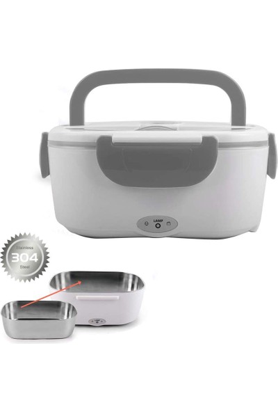 FIY Sefer Tası Yemeği Kutusu Elektrikli Öğle Yemeği Kutusu Gıda Isıtıcı Çıkarılabilir 304 Paslanmaz Çelik Isıtmalı Bento 1500 ml. (Yurt Dışından) FIY Sefer Tası Yemeği Kutusu Elektrikli Öğle Yemeği Kutusu Gıda Isıtıcı Çıkarılabilir 304 Paslanmaz Çelik Isıtmalı Bento 1500 ml. (Yurt Dışından)