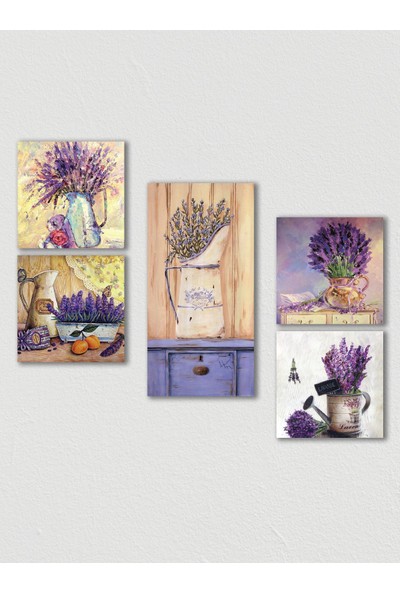 Wolawood 5 Parça Mdf Tablo Set