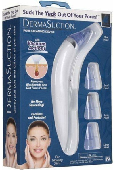 Megaw Pilli Derma Suction Vakumlu Siyah Nokta ve Yüz Temizleme Cihazı Megaw Pilli Derma Suction Vakumlu Siyah Nokta ve Yüz Temizleme Cihazı