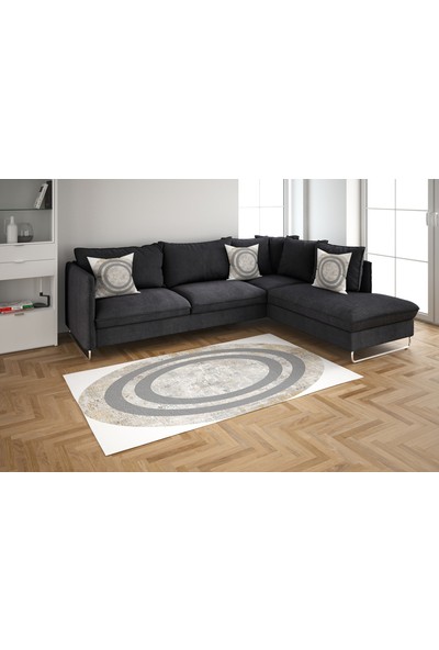 Evmila Modern Desenli Dijital Baskı Halı Evmila Modern Desenli Dijital Baskı Halı