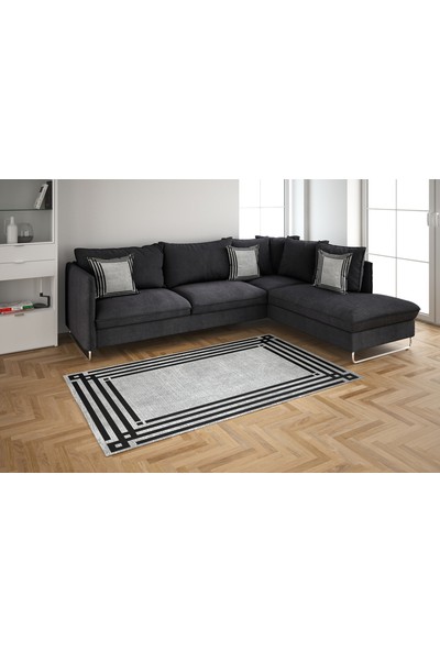 Evmila Modern Desenli Dijital Baskı Halı Evmila Modern Desenli Dijital Baskı Halı