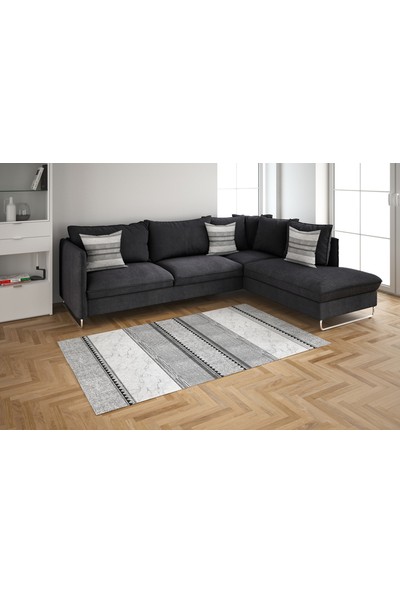 Evmila Modern Desenli Dijital Baskı Halı Evmila Modern Desenli Dijital Baskı Halı