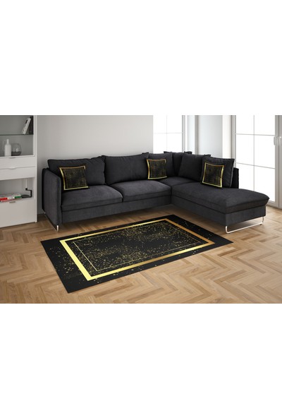 Evmila Modern Desenli Dijital Baskı Halı Evmila Modern Desenli Dijital Baskı Halı