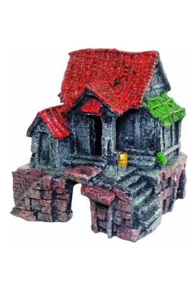 Girist Akvaryum Dekoru Orta Boy Ev 12 x 13 x 15 cm