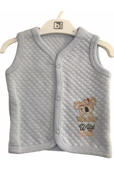 Bibaby Yelek Kapitone Koala Mavi Bibaby Yelek Kapitone Koala Mavi