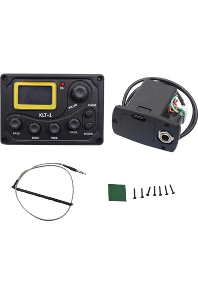 Perfk 1 Takım 4 Bant Akustik Gitar Eq Ekolayzer Preamp Piezo Pickup Tuner -Klt-1 (Yurt Dışından) Perfk 1 Takım 4 Bant Akustik Gitar Eq Ekolayzer Preamp Piezo Pickup Tuner -Klt-1 (Yurt Dışından)