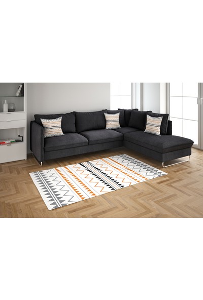 Milroma Modern Desenli Dijital Baskı Halı Milroma Modern Desenli Dijital Baskı Halı