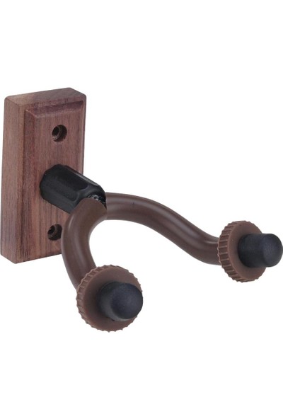Perfk Gitarre Değnek Montieren, Hartı Holz Gitarre Wand Aufhänger, Schwarz Nussbaum Gitarre Henen, Gitarre Zubehör Für Akustische Elektrische Bass Ukulele - Style1 (Yurt Dışından)