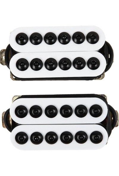 Perfk Çift Bobin Metal Gitar Pickups Humbucker Beyaz (Yurt Dışından) Perfk Çift Bobin Metal Gitar Pickups Humbucker Beyaz (Yurt Dışından)