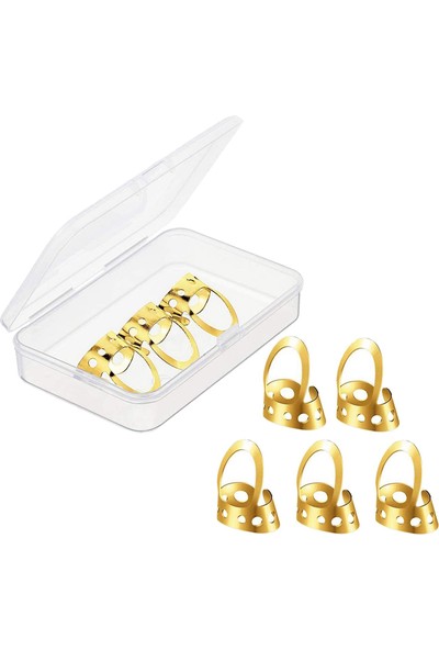 Perfk 8 Adet Metal Gitar Parmak Picks Bas Guitars Banjo Parmakpicks Plectrums Gold Medium (Yurt Dışından) Perfk 8 Adet Metal Gitar Parmak Picks Bas Guitars Banjo Parmakpicks Plectrums Gold Medium (Yurt Dışından)