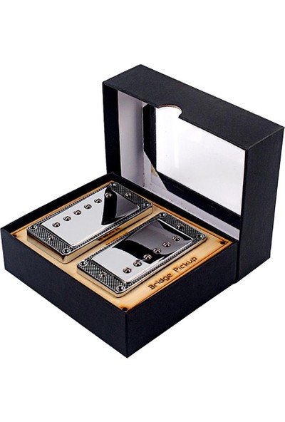 Perfk Gitar Çift Bobin Humbucker Köprü Boyun Pickup Lp Elektro Gitar Için Set (Yurt Dışından) Perfk Gitar Çift Bobin Humbucker Köprü Boyun Pickup Lp Elektro Gitar Için Set (Yurt Dışından)
